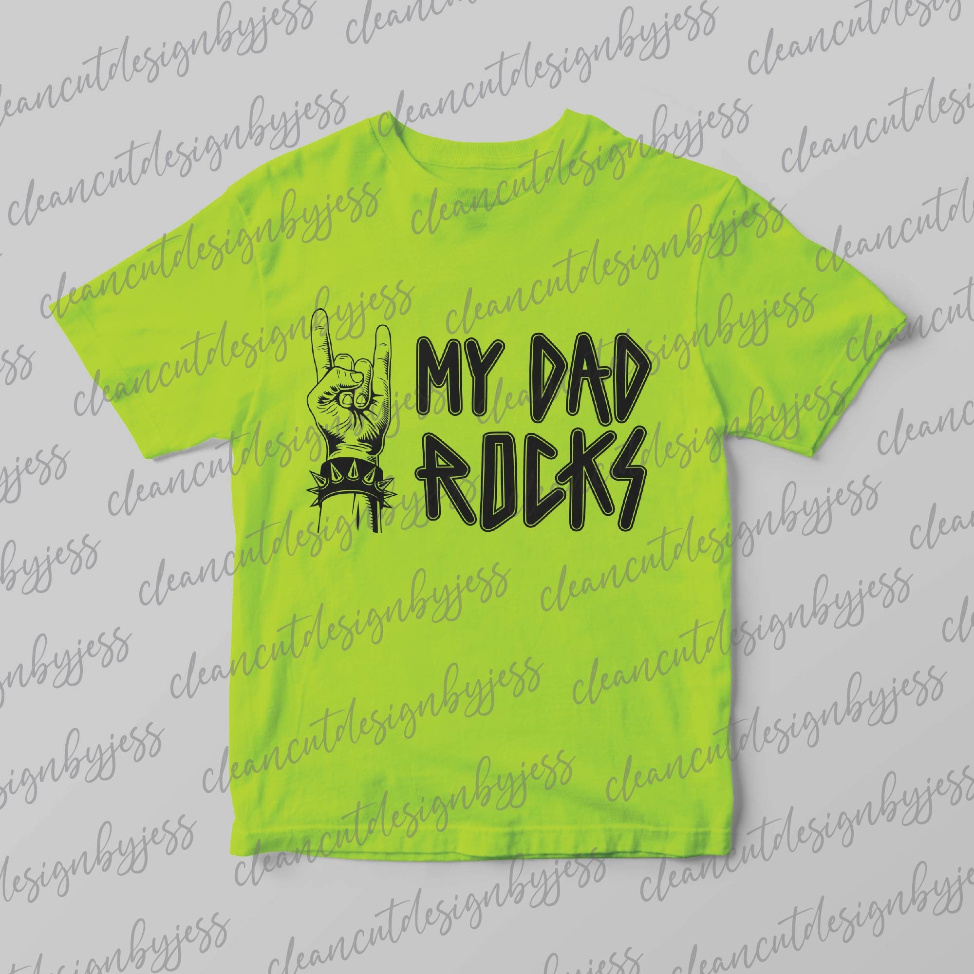 My Dad Rocks, Dad SVG, Father's Day, Dad Shirt, Heavy Metal Dad ...