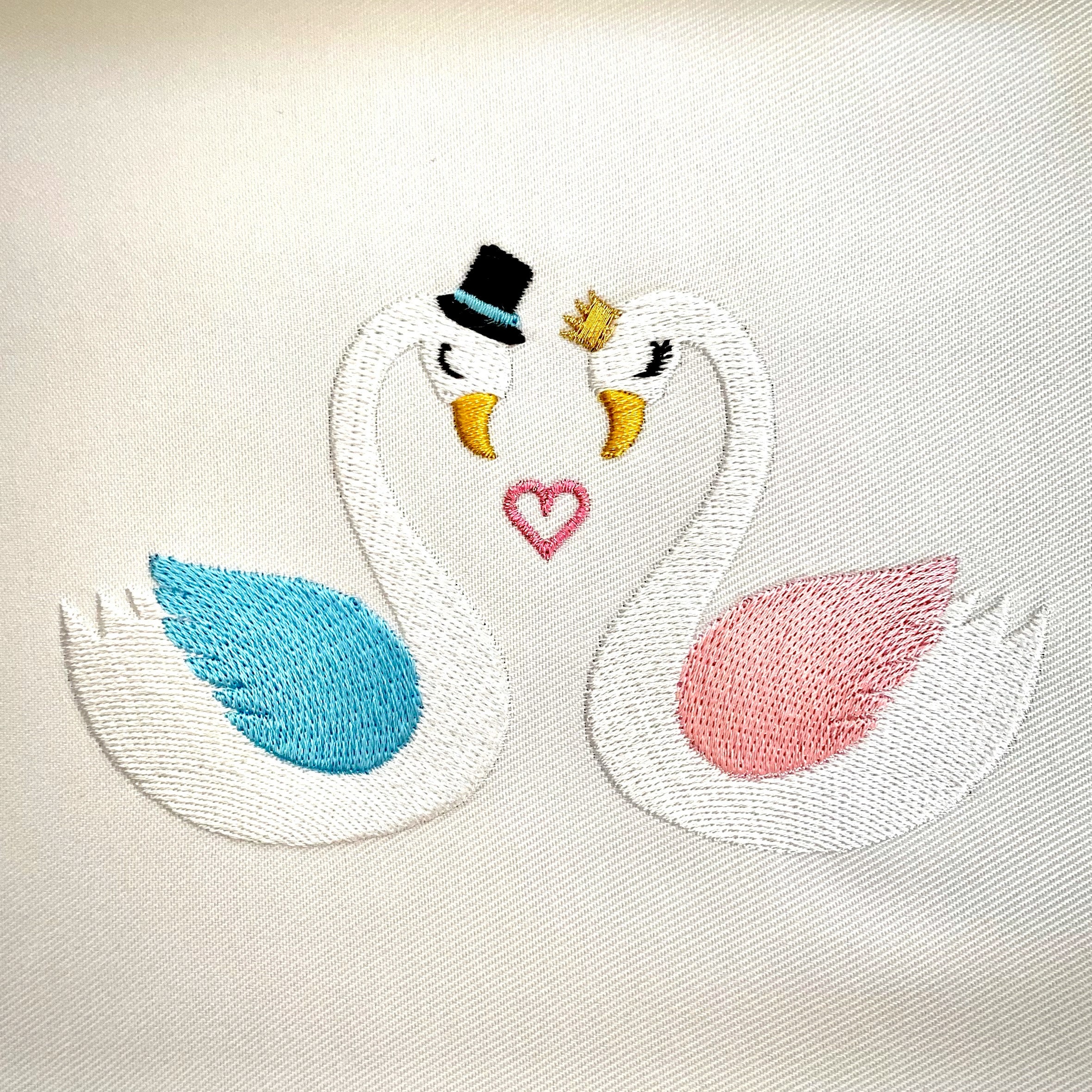 Swan Machine Embroidery Design ,instant Download - Etsy