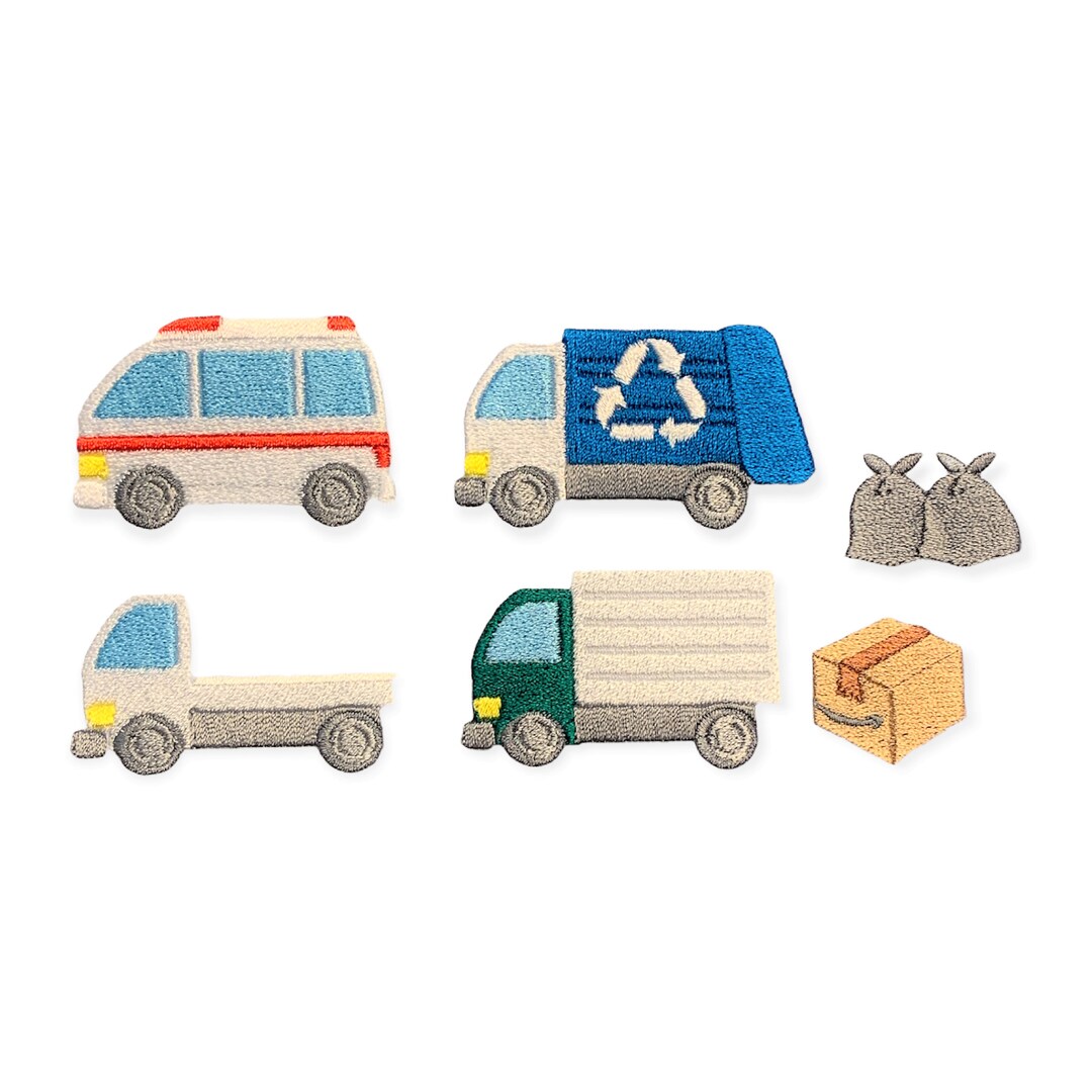 Servicevehicle Machine Embroidery Design Set,instant Download - Etsy