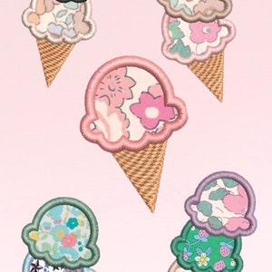 Melted Ice Cream Machine Embroidery Design ,instant Download - Etsy