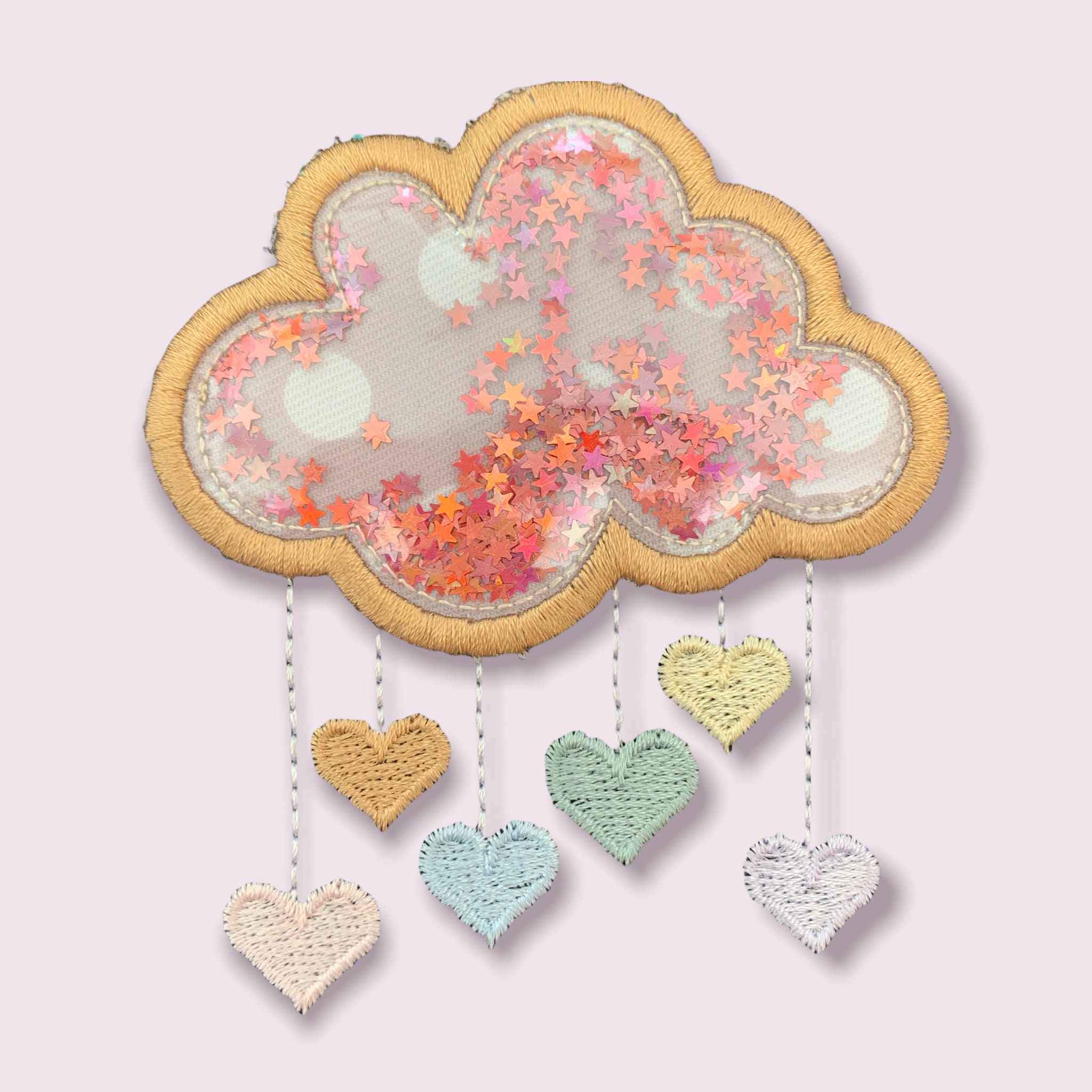 Heart Shower Machine Embroidery Design applique,instant Download - Etsy