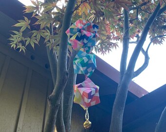 Origami Wind Chime - Etsy