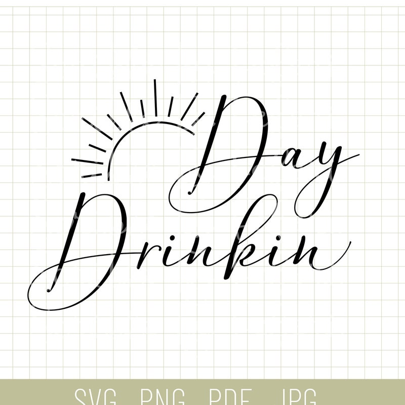 Drinking Svg - Etsy