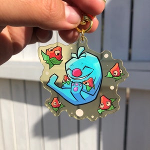 Bugsnax, Floofty Fizzlebean, Filbo Fiddlepie, Colored Acrylic Charms 2. ...