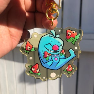 Bugsnax, Floofty Fizzlebean, Filbo Fiddlepie, Colored Acrylic Charms 2. ...