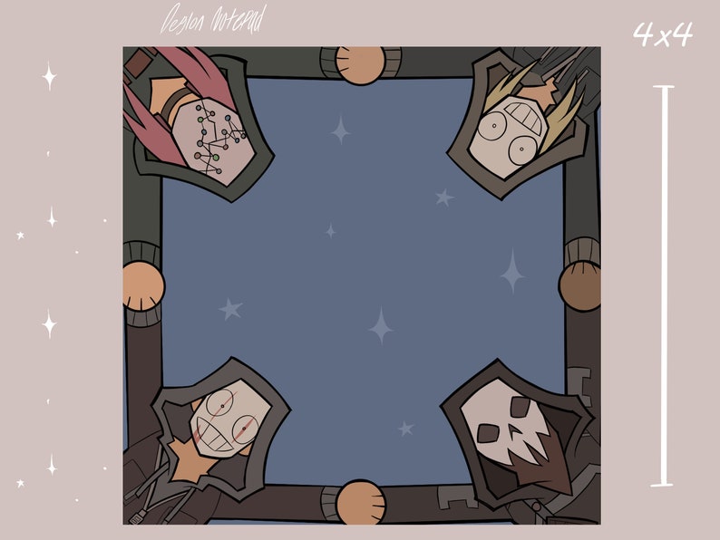 Dead by Daylight Legion Frank Joey Susie Julie 4x4 In. 50 Page Notepad ...