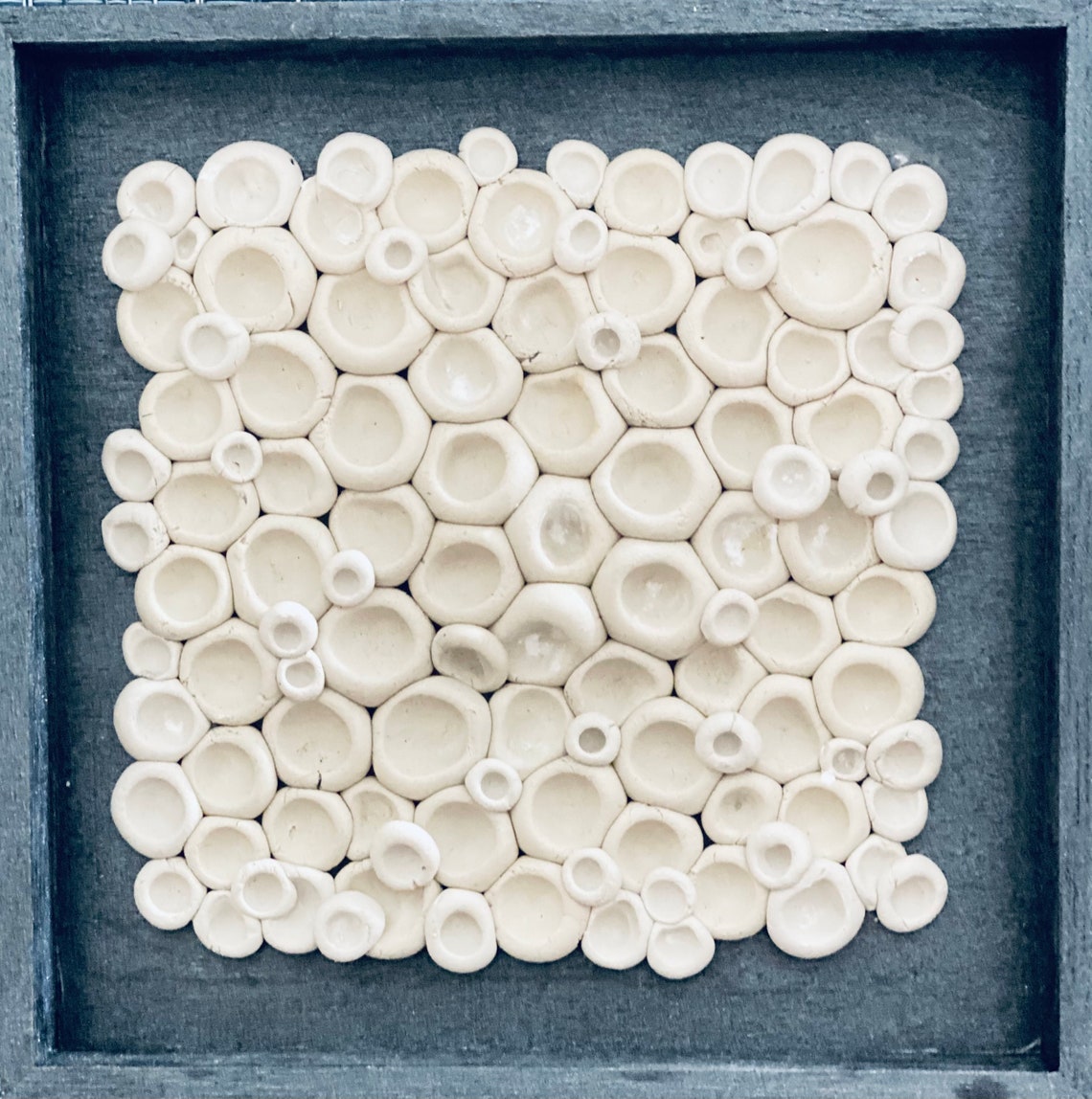 Coral Reef Wall Decor 3d Clay Art Reef Shell Sea Coral Clay | Etsy