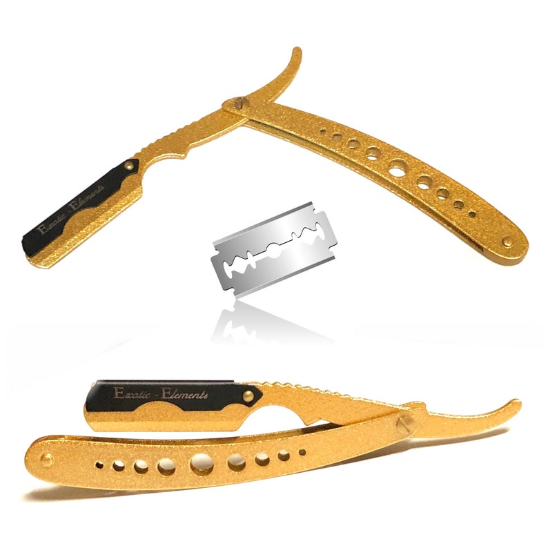 Exclusive Limited Edition Gold Barber Straight Edge Razor - Etsy
