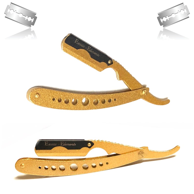 Exclusive Limited Edition Gold Barber Straight Edge Razor - Etsy
