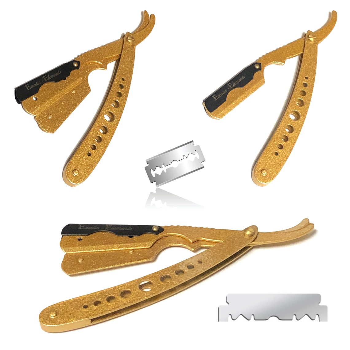 Exclusive Limited Edition Gold Barber Straight Edge Razor - Etsy