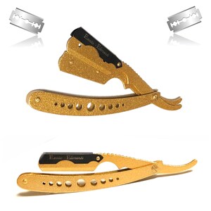 Exclusive Limited Edition Gold Barber Straight Edge Razor - Etsy