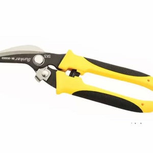 Stainless Steel Yellow and Black Garden Pruner Shears Plant - Etsy