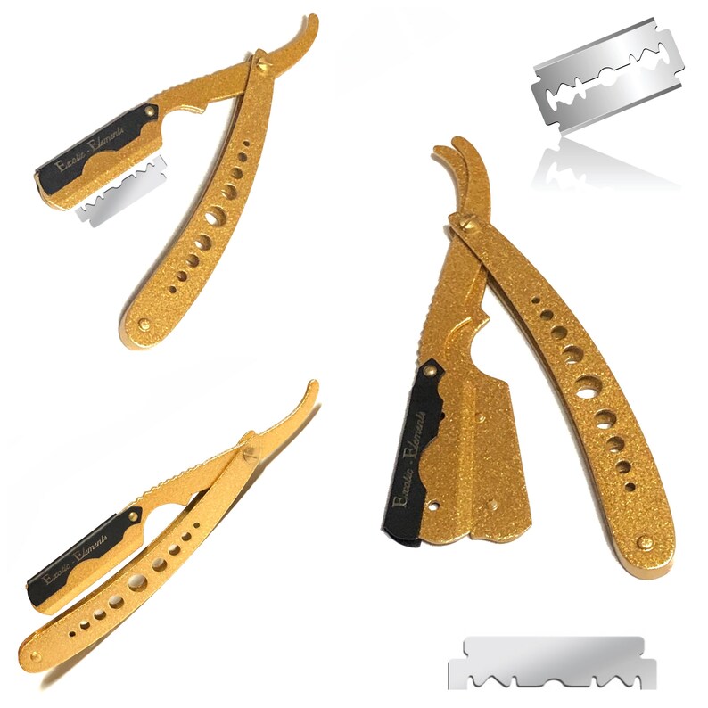 Exclusive Limited Edition Gold Barber Straight Edge Razor - Etsy