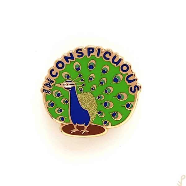 Enamel Peacock - Etsy