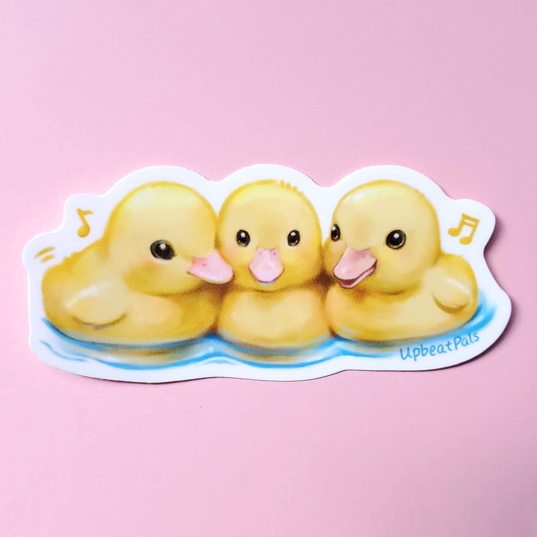 Baby Ducklings Sticker - Etsy