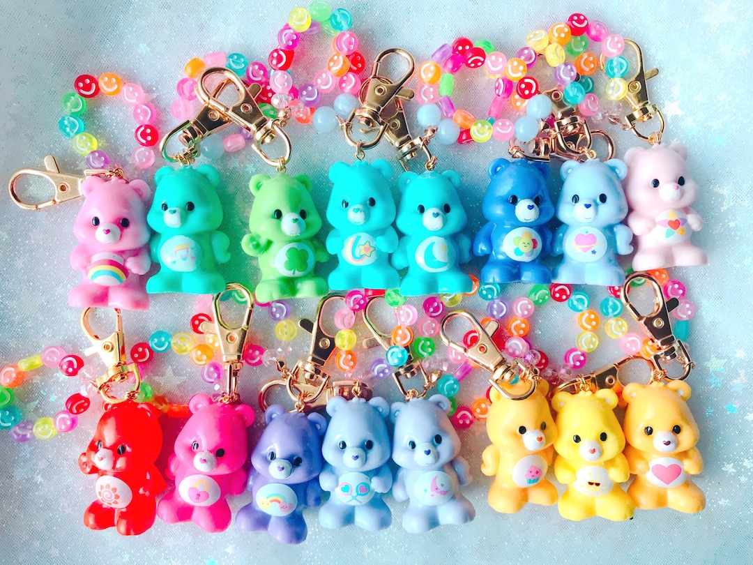 Rainbow Care Bear Charm,kawaii Charm,cute Charm,gift for Her,gift for ...