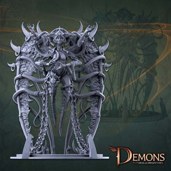 Rakid the Meandering Sorceress Summoner of Desire / Demons of - Etsy