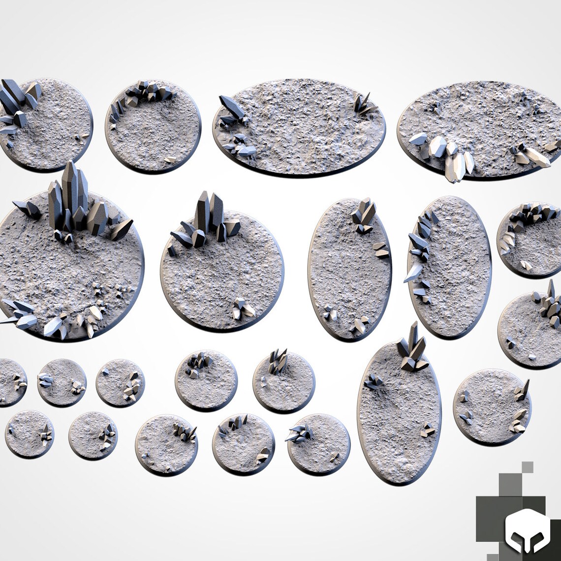 Crystal Bases / Warhammer / Age of Sigmar / Necromunda - Etsy