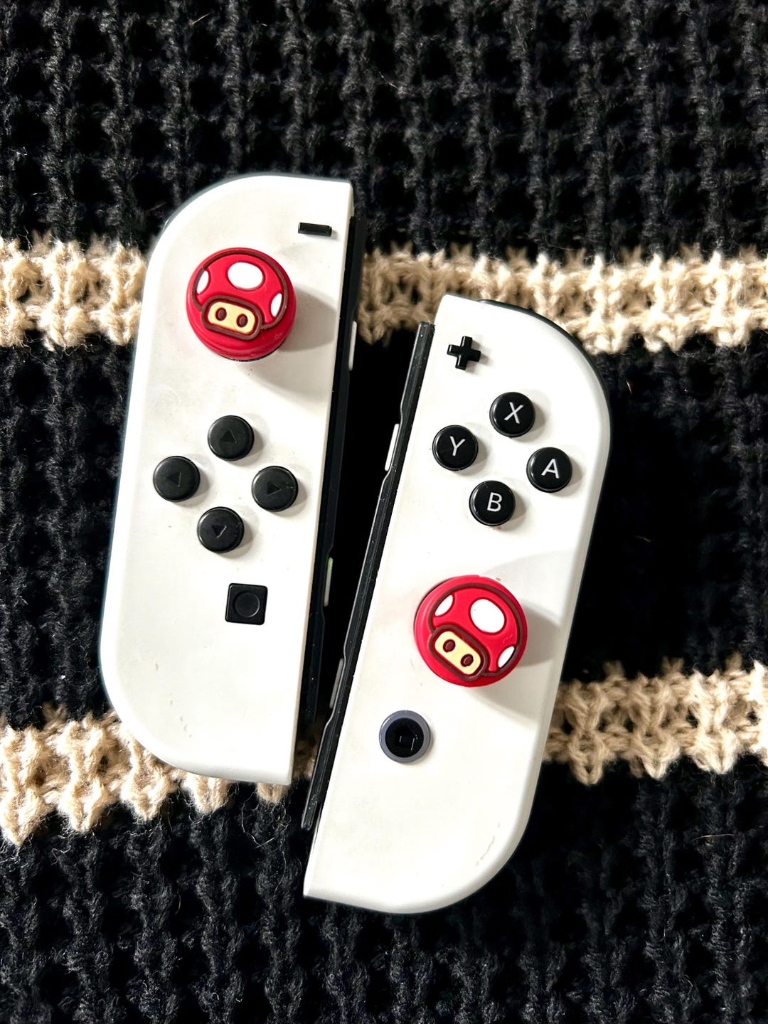 Cute Pokemon Inspired Thumb Grips , Mushroom Style Joystick, Cute ...