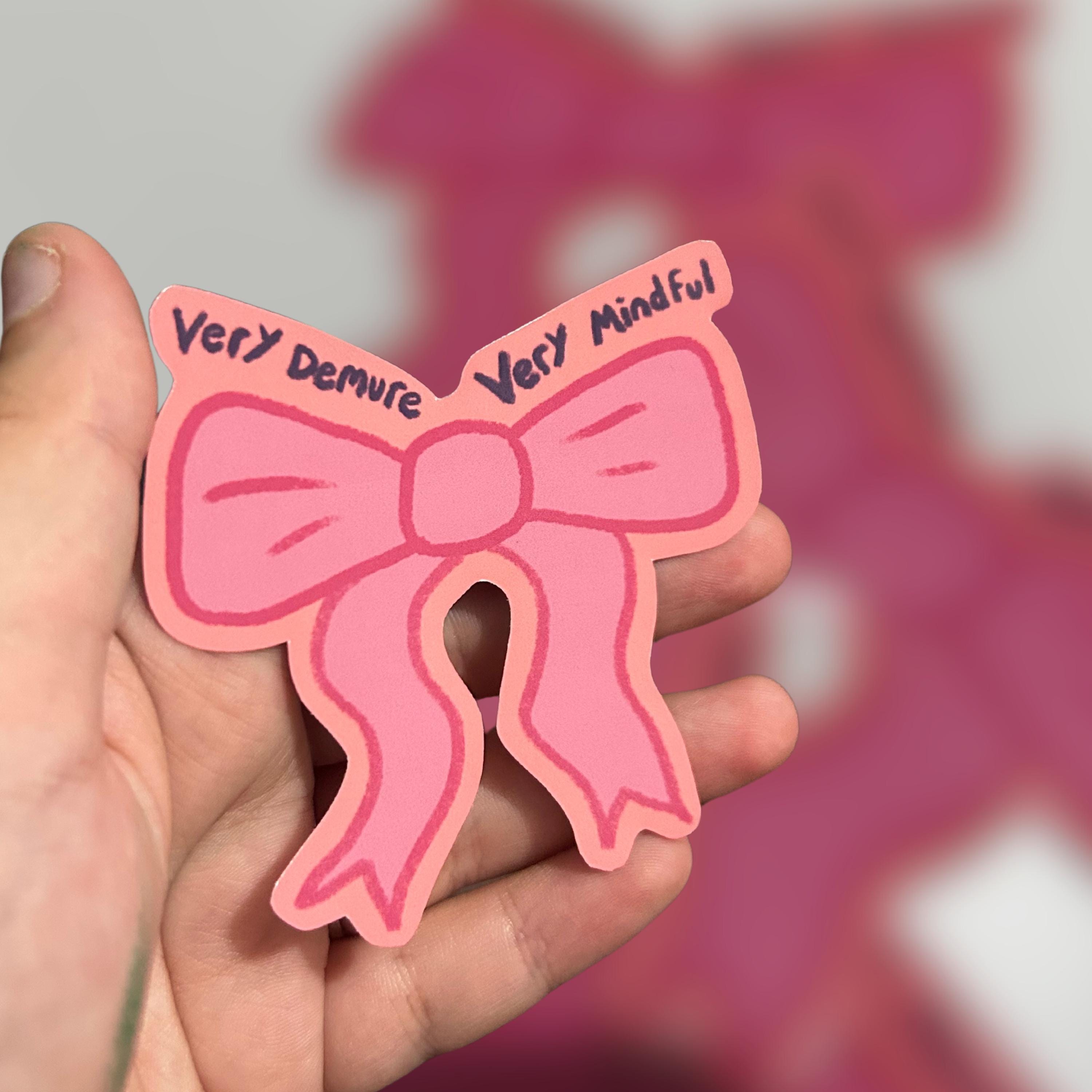 Very Demure Very Mindful Sticker - Etsy