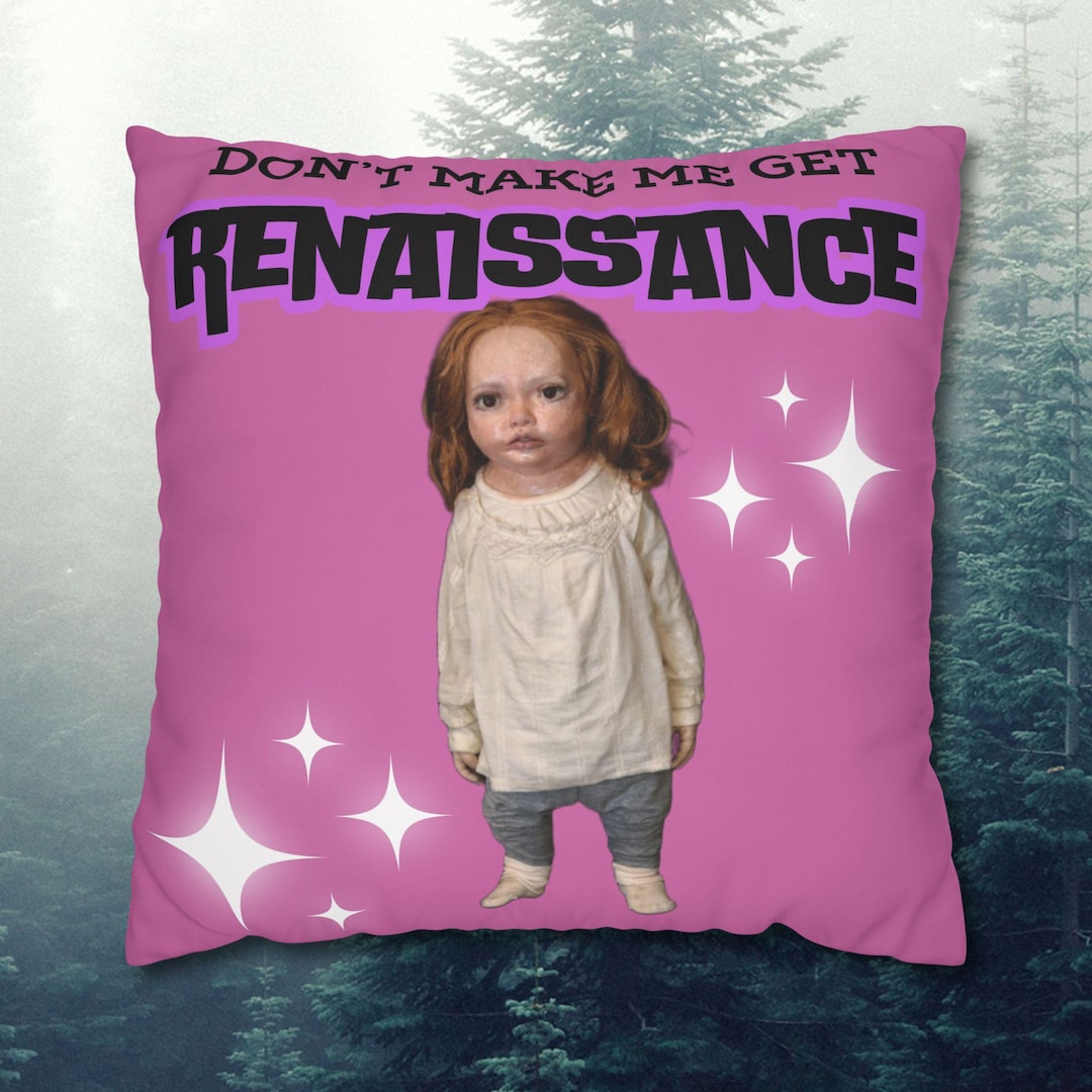 Renesmee Twilight Meme Square Poly Pillowcase, Twilight Inspired ...