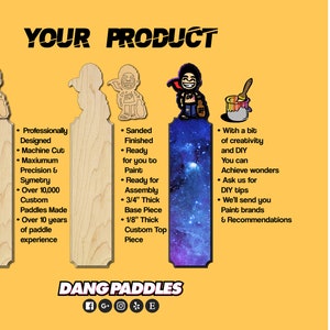 V2 2ft Two Feet Traditional Greek Tall Blank Paddle Pledge Mom Pops ...