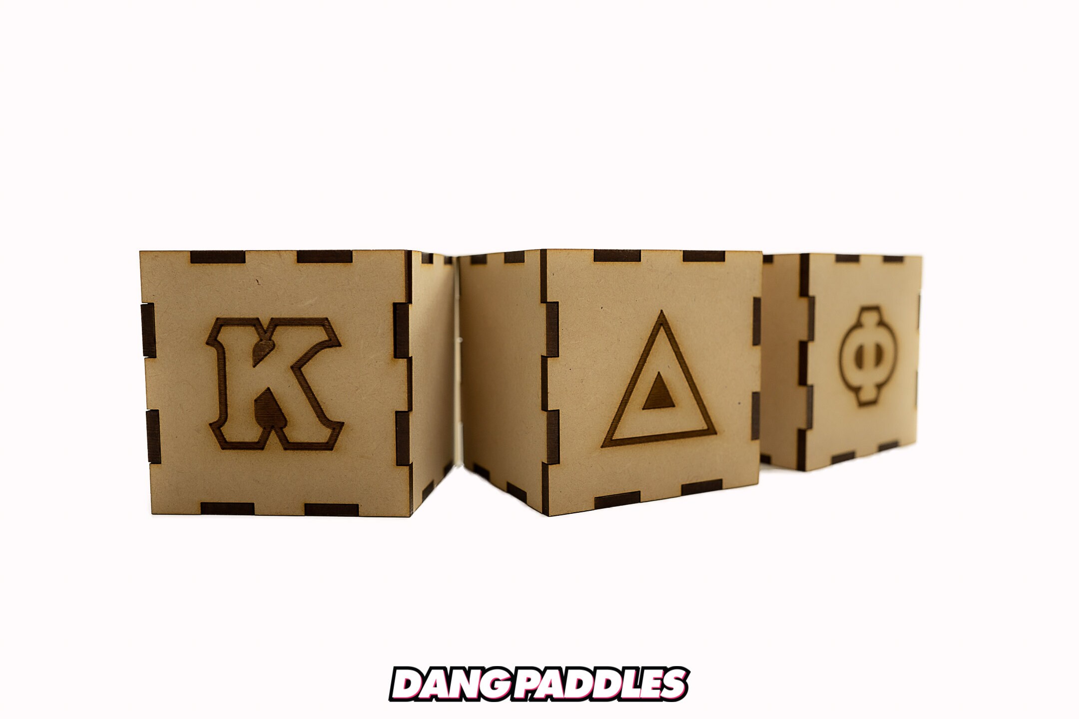 Greek Boxes for Sorority Fraternity Lasered Unfinished Table | Etsy