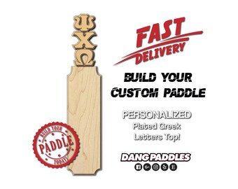 18" Custom Sorority/fraternity Paddle - Etsy