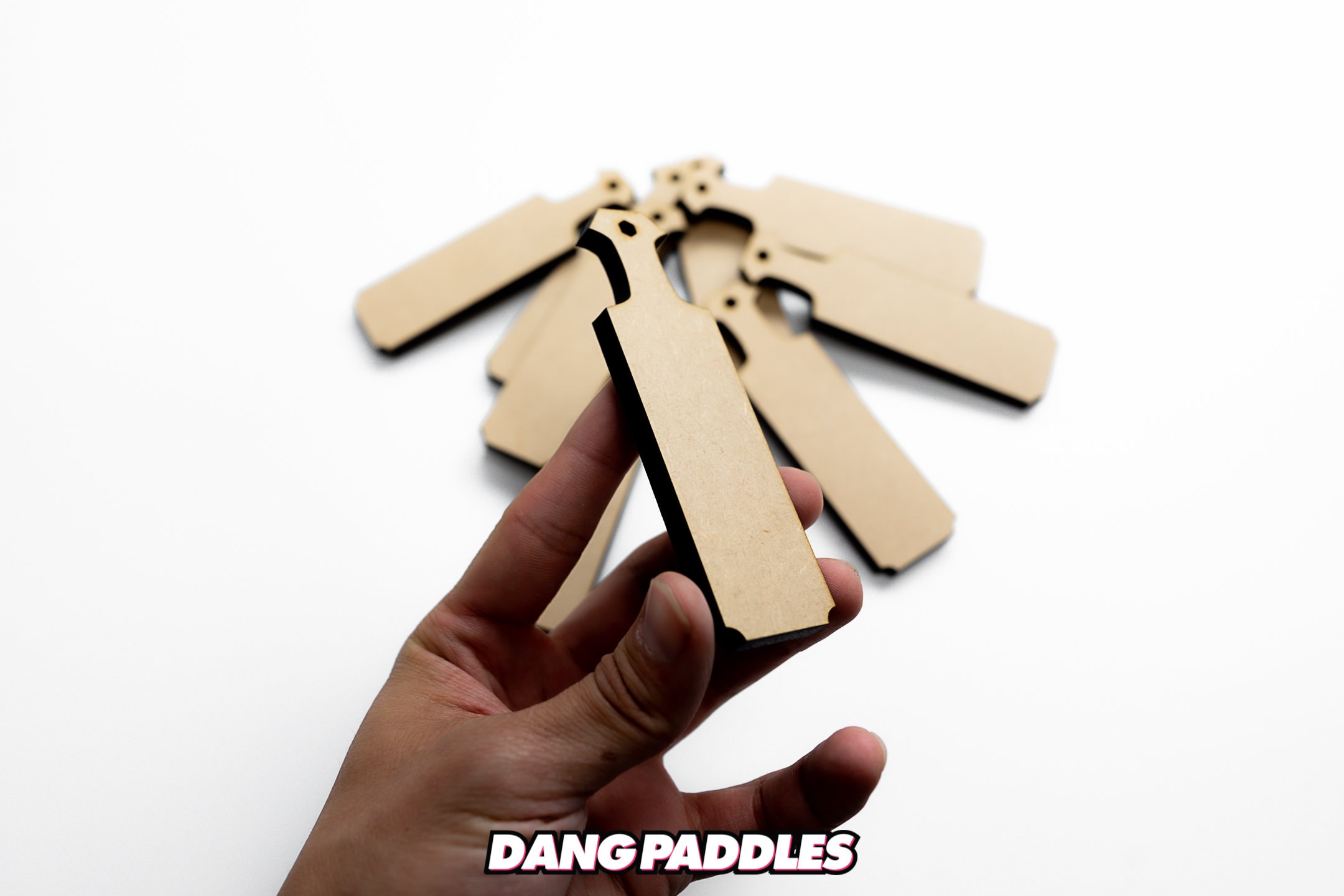 Small 2-6inch Wooden Greek Paddle Key Chain Tiki With Hole | Etsy