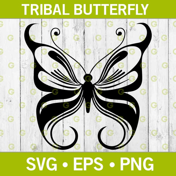 Tribal Butterfly Svg - Etsy