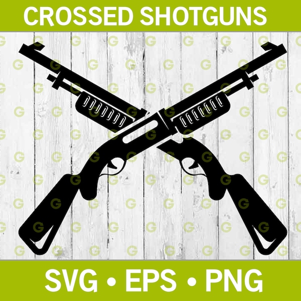 Shotgun Double Barrel Svg - Etsy