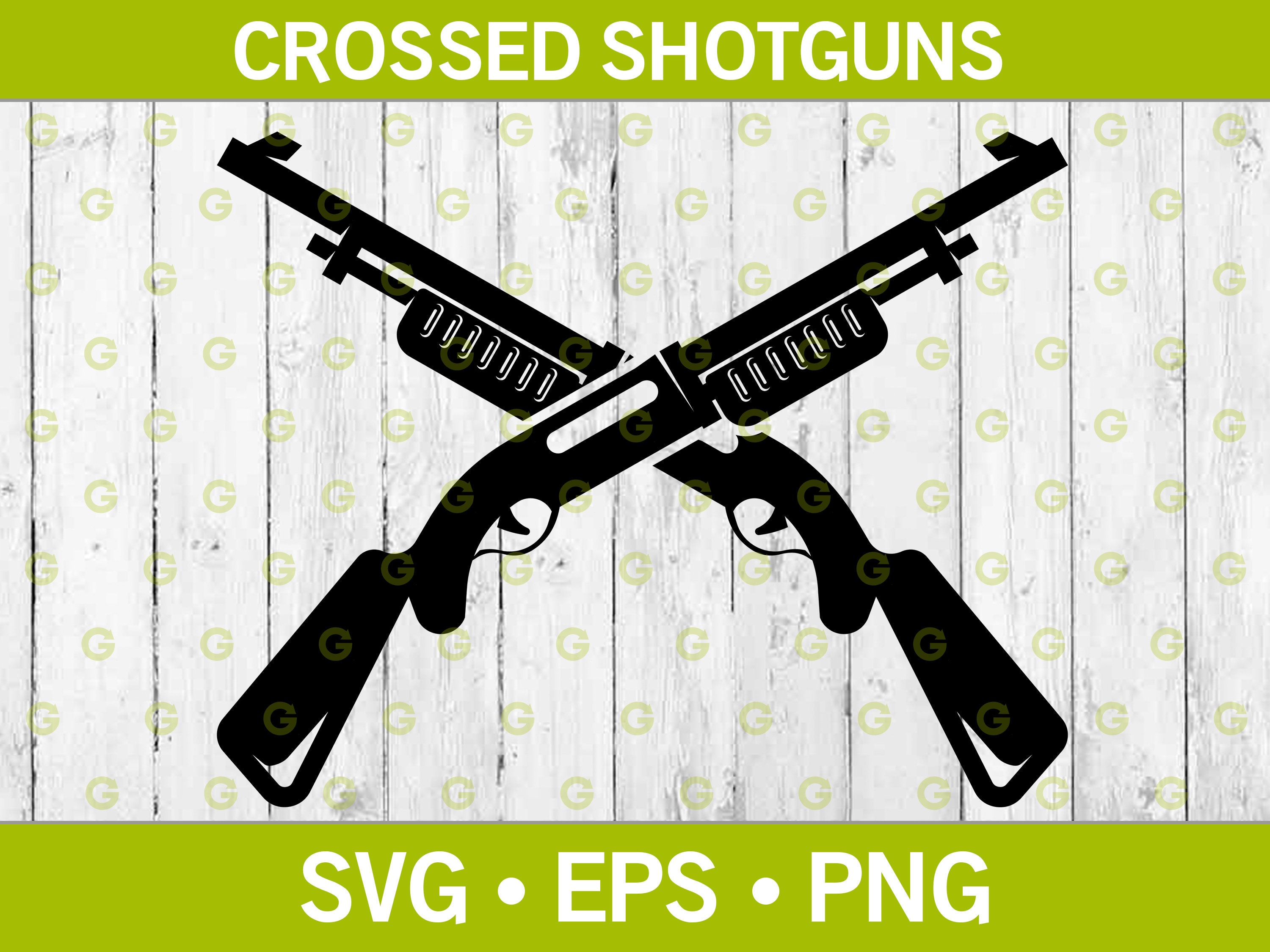 Crossed Shotguns SVG Guns SVG Hunting SVG War Svg Battle - Etsy