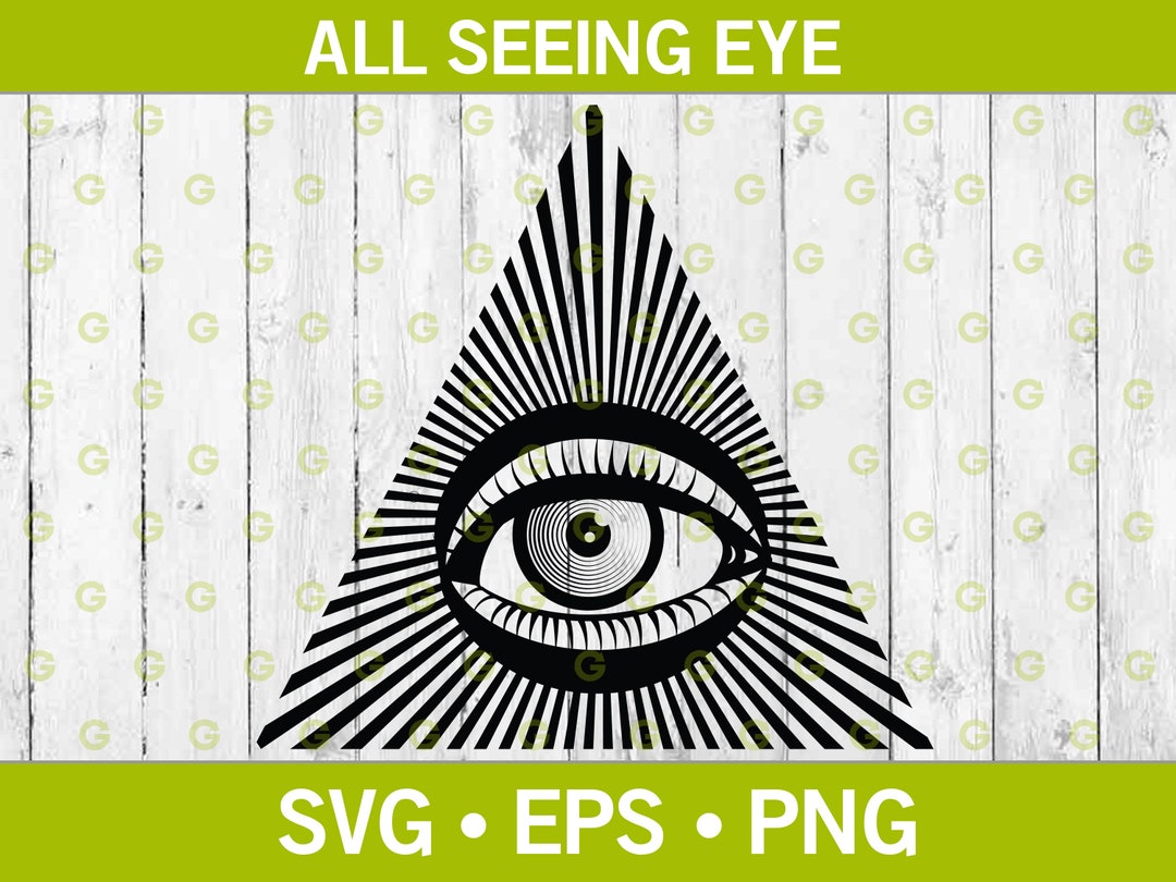 Ojo que todo lo ve SVG, Ojo Svg, Ojo lluminati, Ojo egipcio, Ojo ...