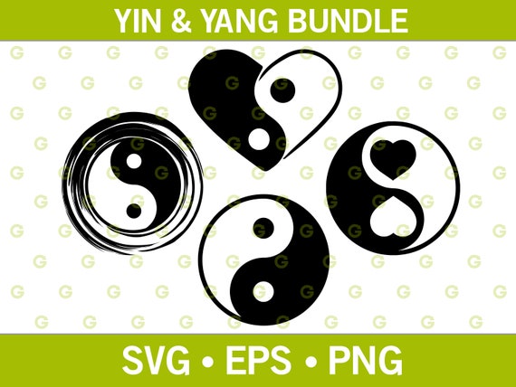 Yin and Yang Designs SVG Bundle Spiritual Svg Faith Svg | Etsy