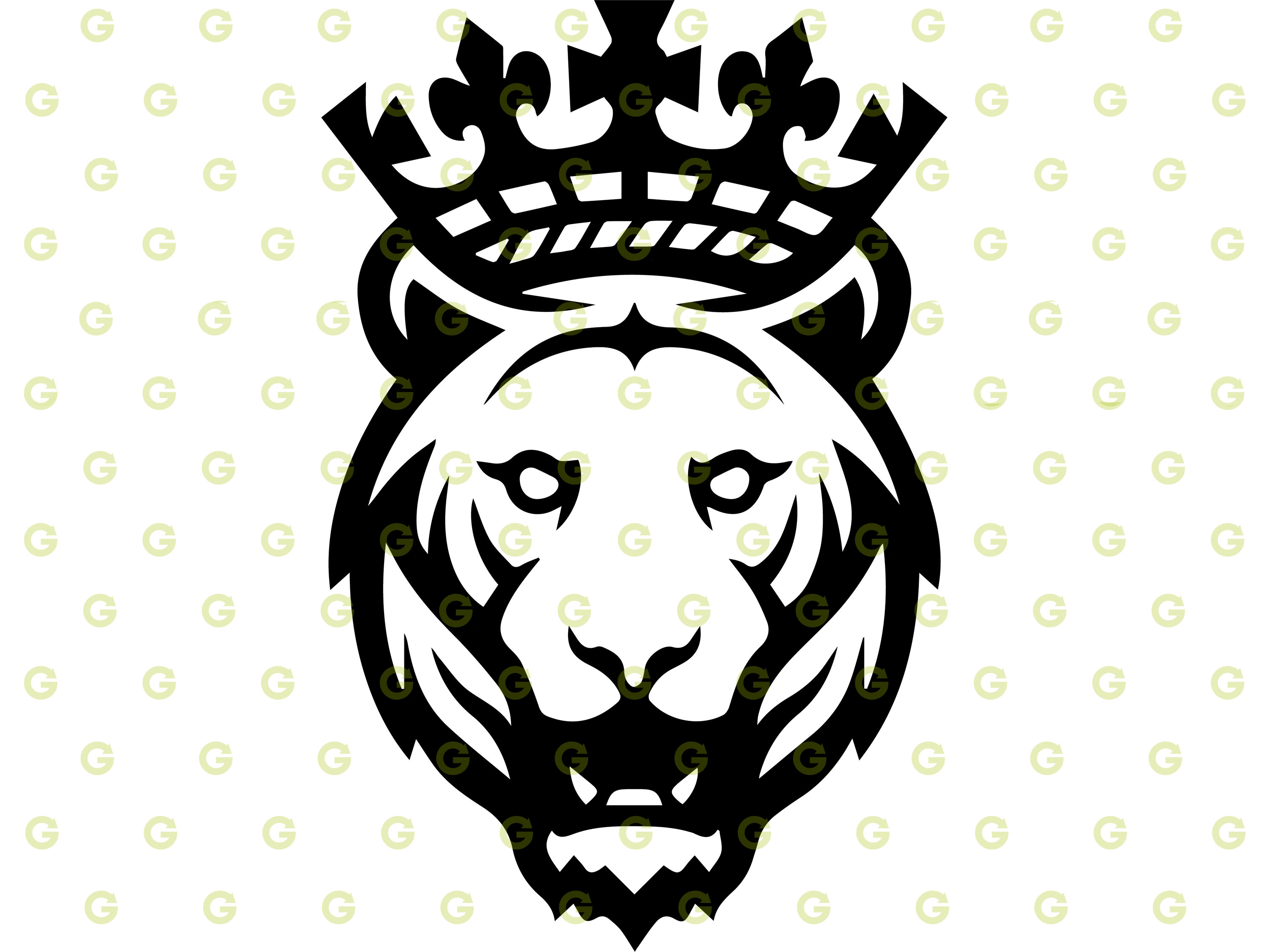 Lion King Crown SVG
