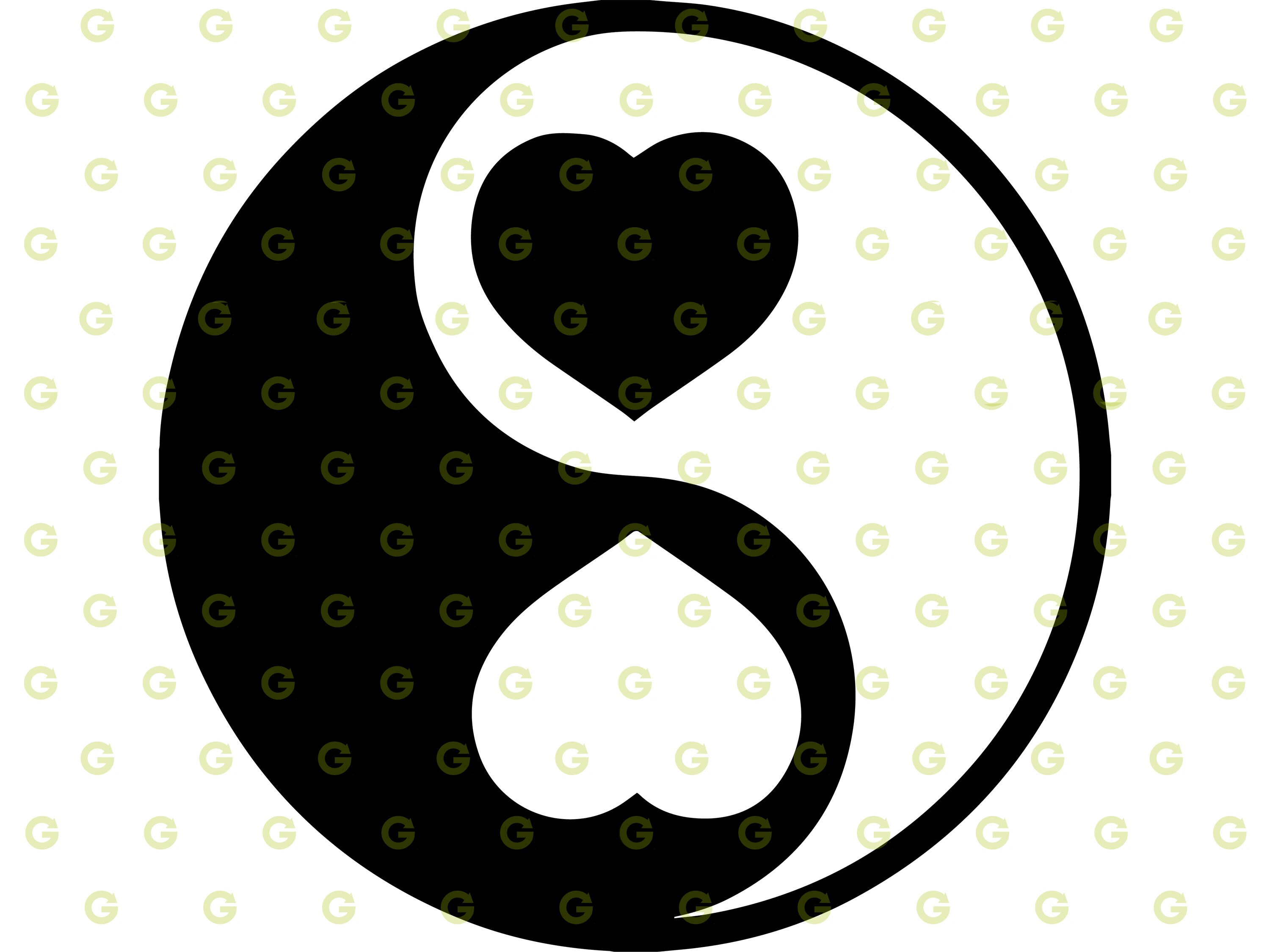 Yin and Yang Designs SVG Bundle Spiritual Svg Faith Svg | Etsy
