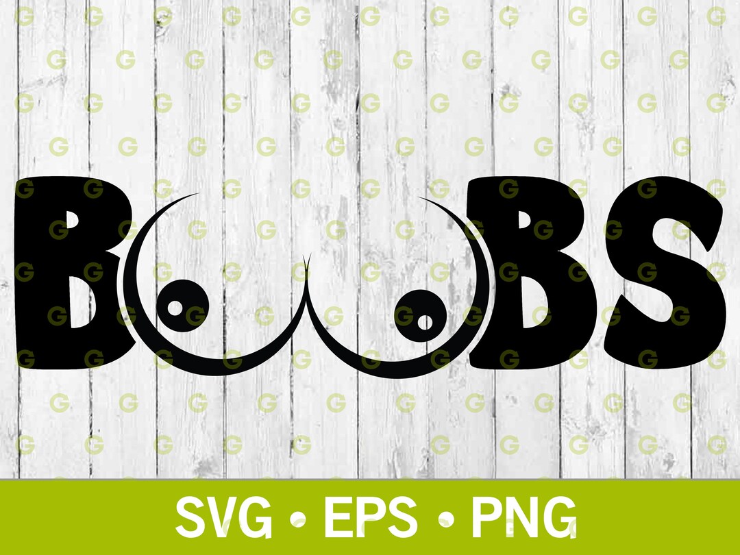 Big Boobs Decal Svg Boobies Svg Tits Svg Peace Sign Svg Erotic Art