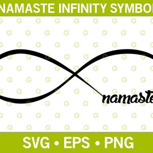 Namaste SVG, Infinity SVG, Spiritual SVG, Religious Svg, Faith Svg ...