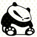 Angry Fat Panda Bear SVG, Animal SVG, Panda Bear Svg, Cartoon Bear Svg ...