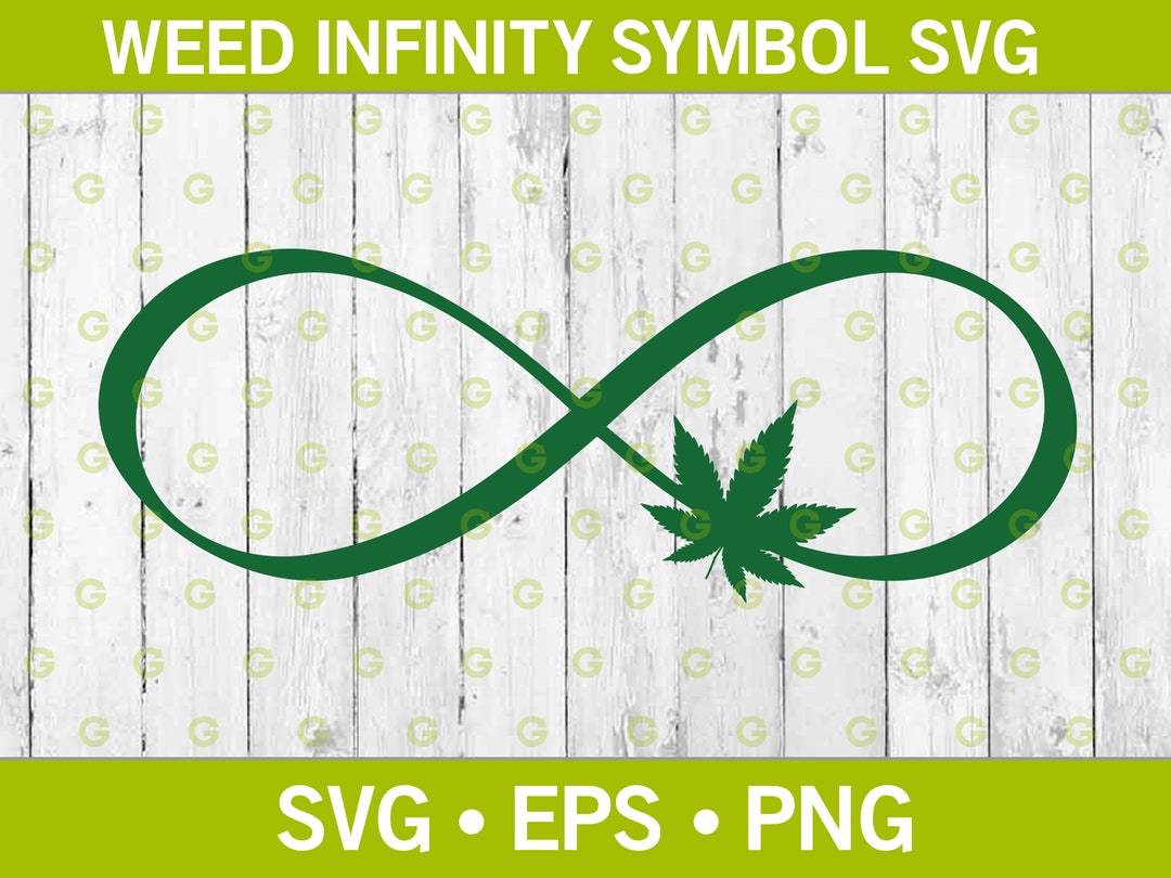 Weed Infinity Symbol SVG, Infinity Symbol SVG, Spiritual Symbol SVG ...