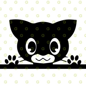 Peek A Boo SVG, SVG Bundle, Anime Svg, Animal Svg, Cricut Svg, Cat Svg ...