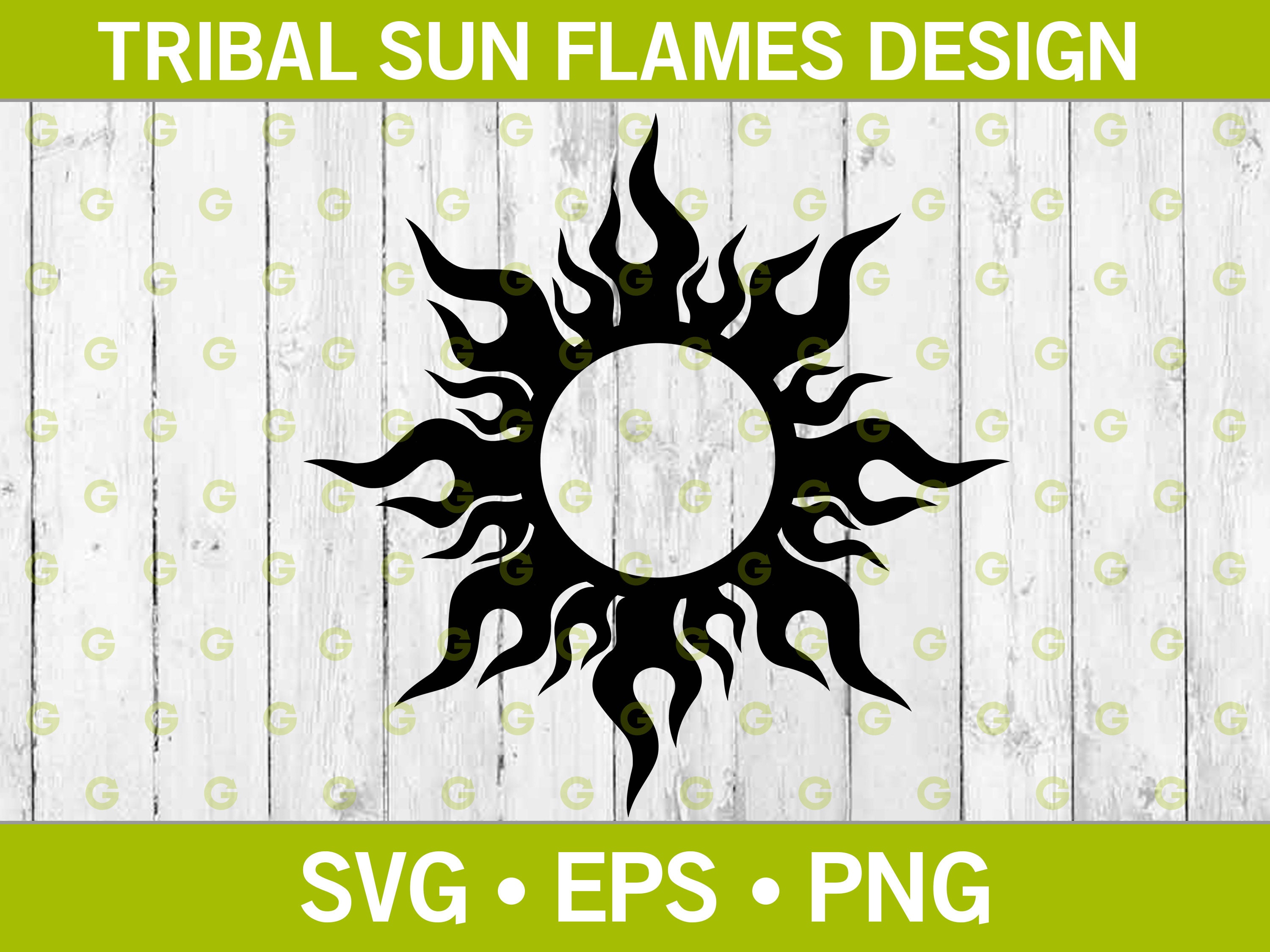 Tribal Sun Design