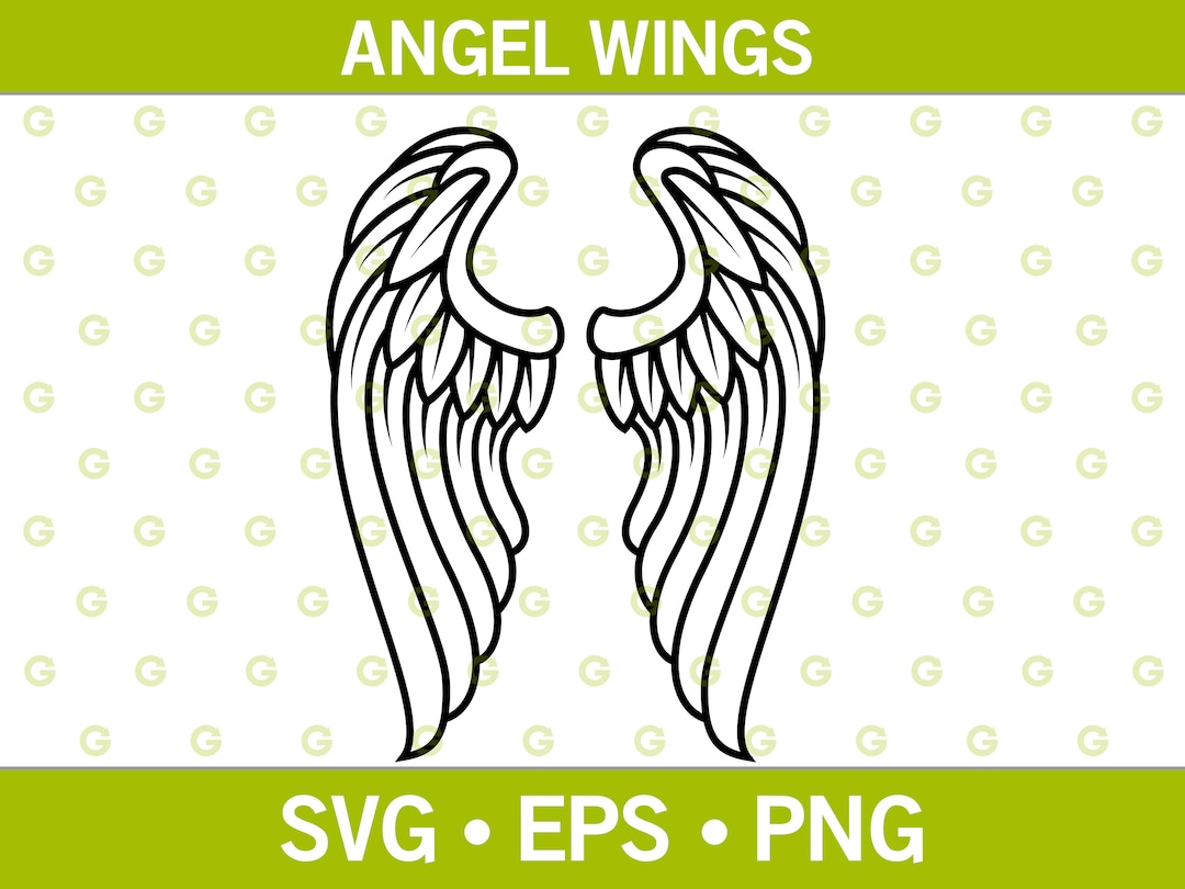 Angel SVG, Spiritual SVG, Wings SVG, Flying Svg, Feather Svg, Animal ...