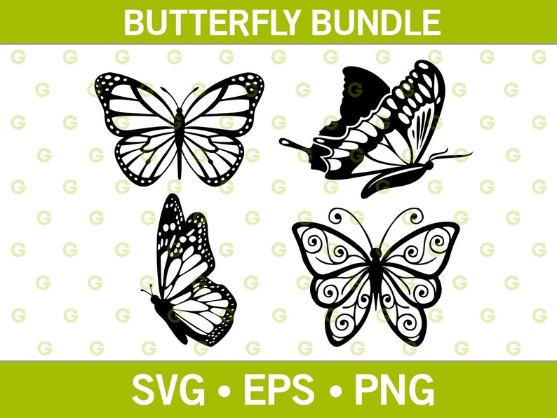Butterfly SVG SVG Bundle Animal Svg Flying Svg Bug Svg - Etsy