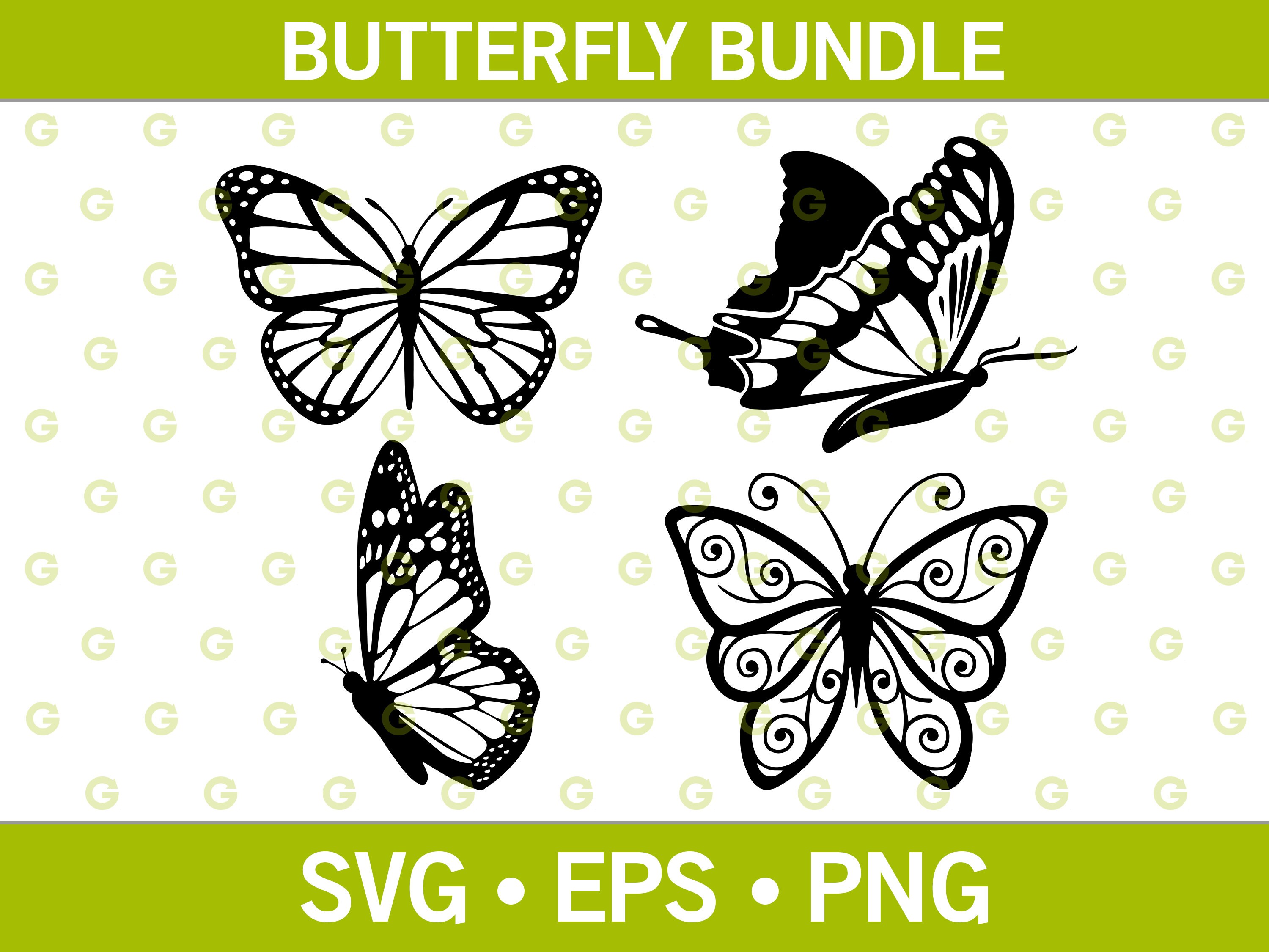 Butterfly SVG SVG Bundle Animal Svg Flying Svg Bug Svg | Etsy