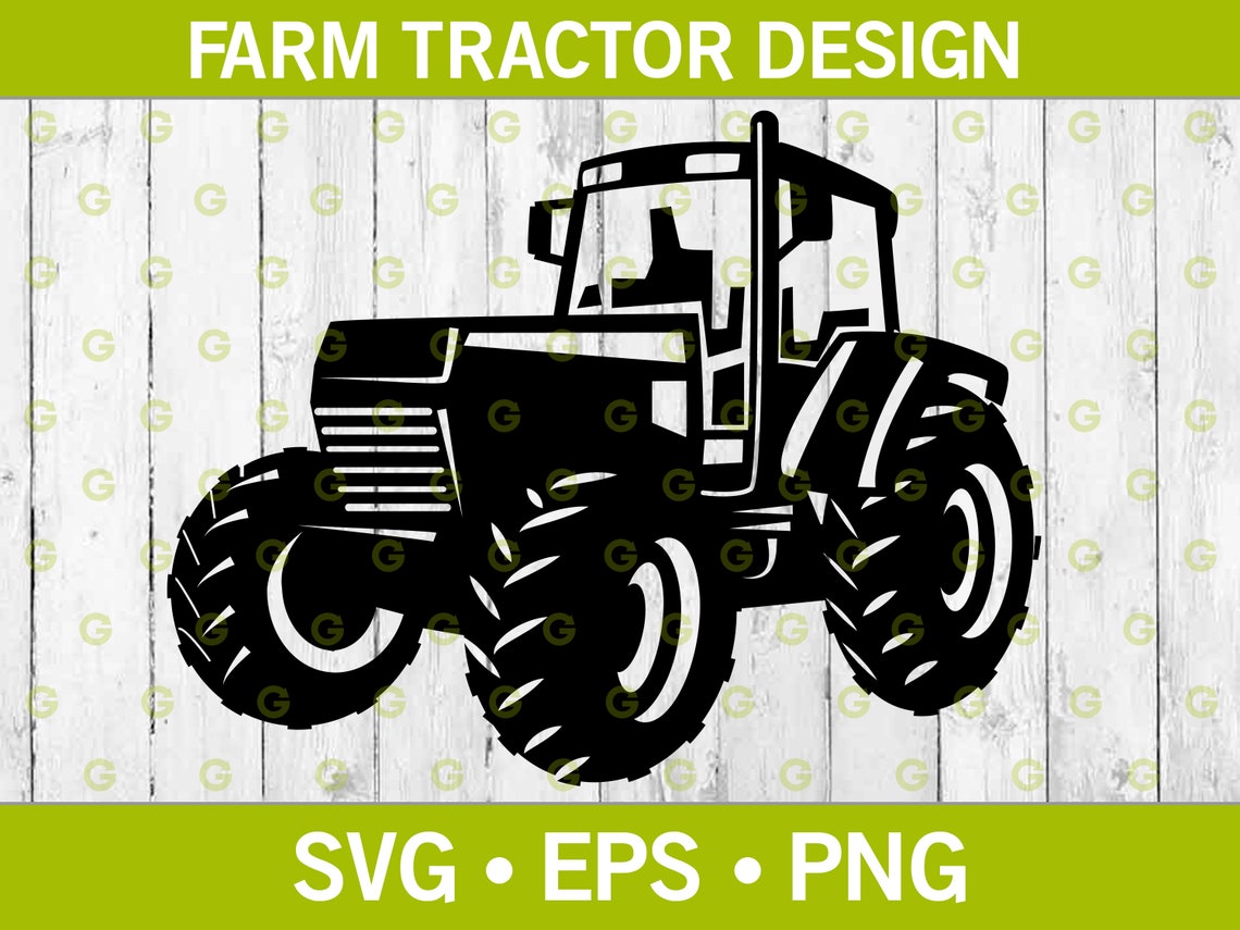 Farm Tractor SVG Farming Svg Farmer Svg Country Svg - Etsy