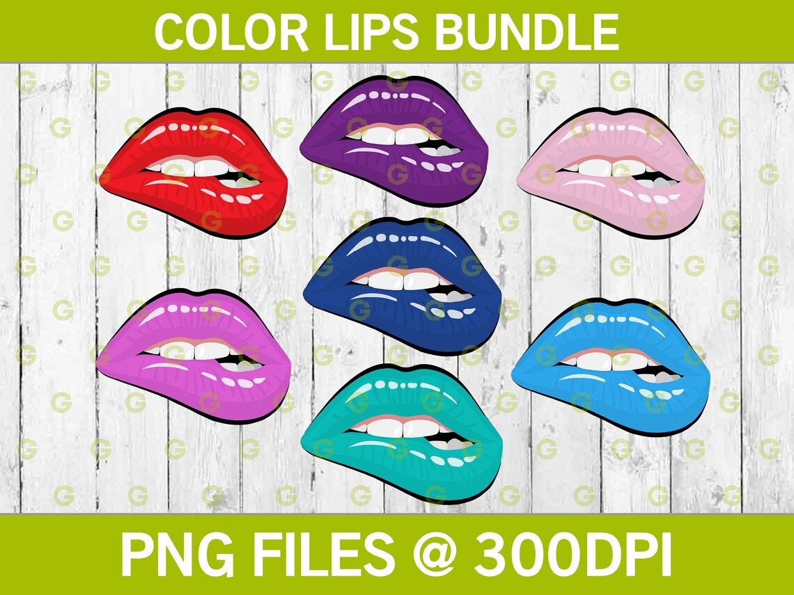 Biting Lips PNG PNG Bundle Lips Png Teeth PNG Kiss Png - Etsy Canada