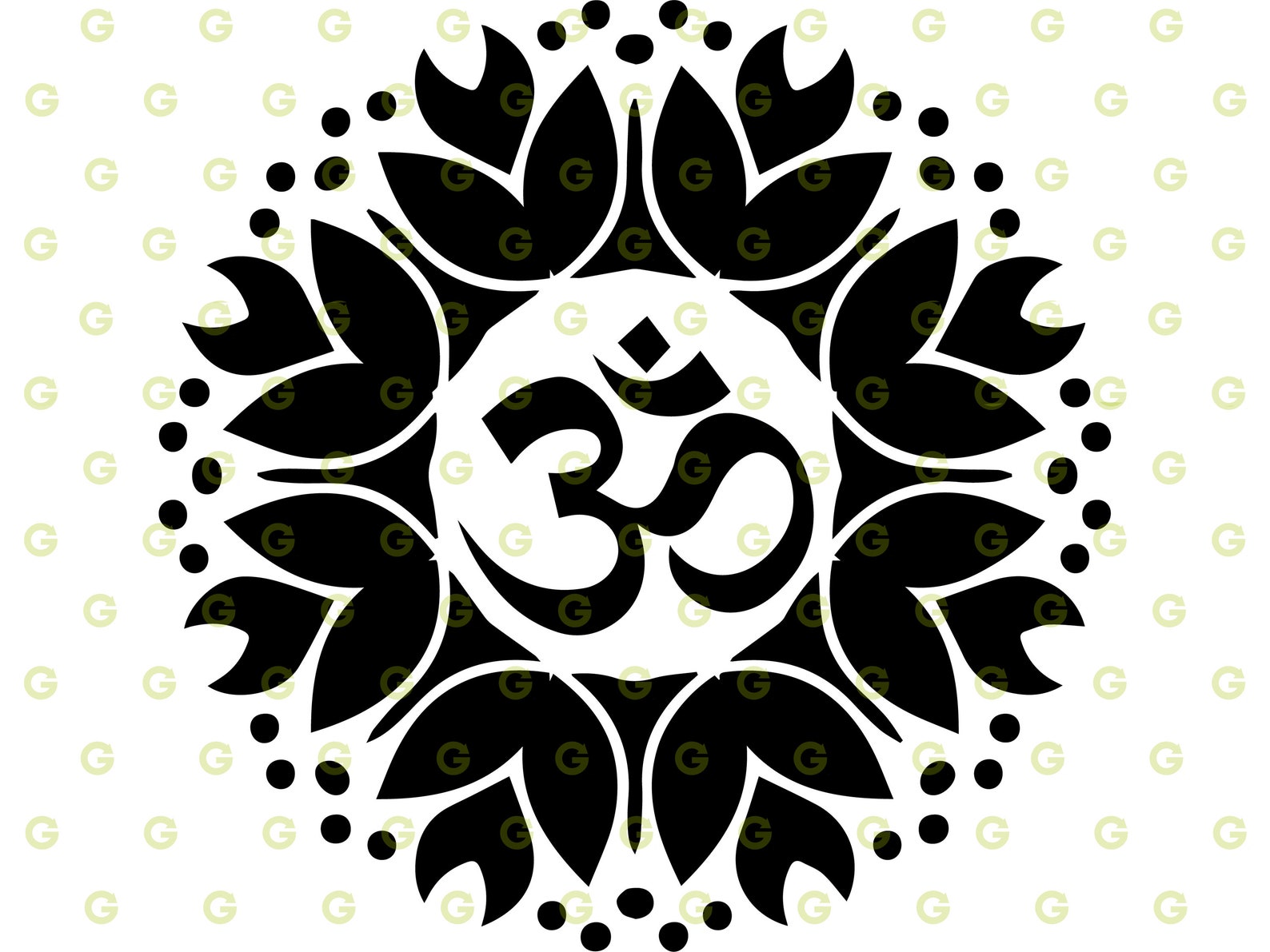 14 Om Symbol SVG SVG Bundle Spiritual SVG Meditation Svg | Etsy