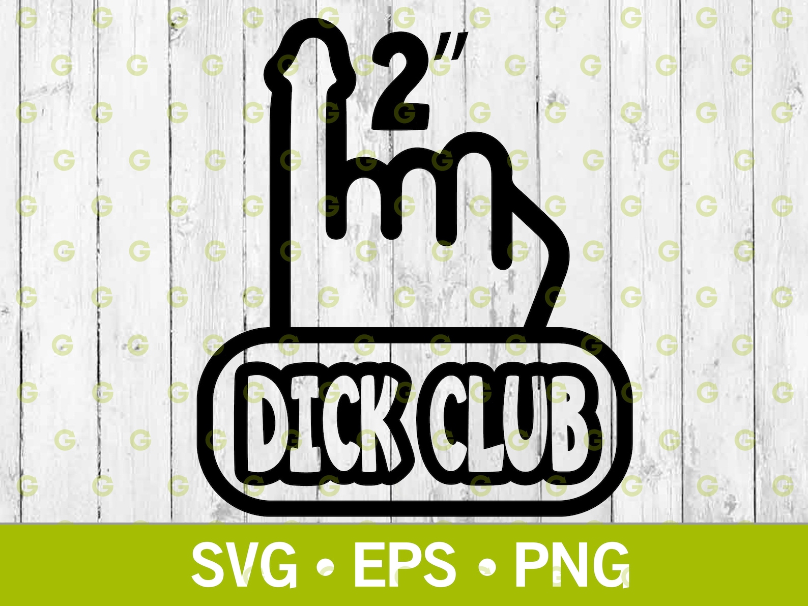 Penis 2 Inch Dick Club Decal Svg Penis Svg Dick Svg Erotic - Etsy México
