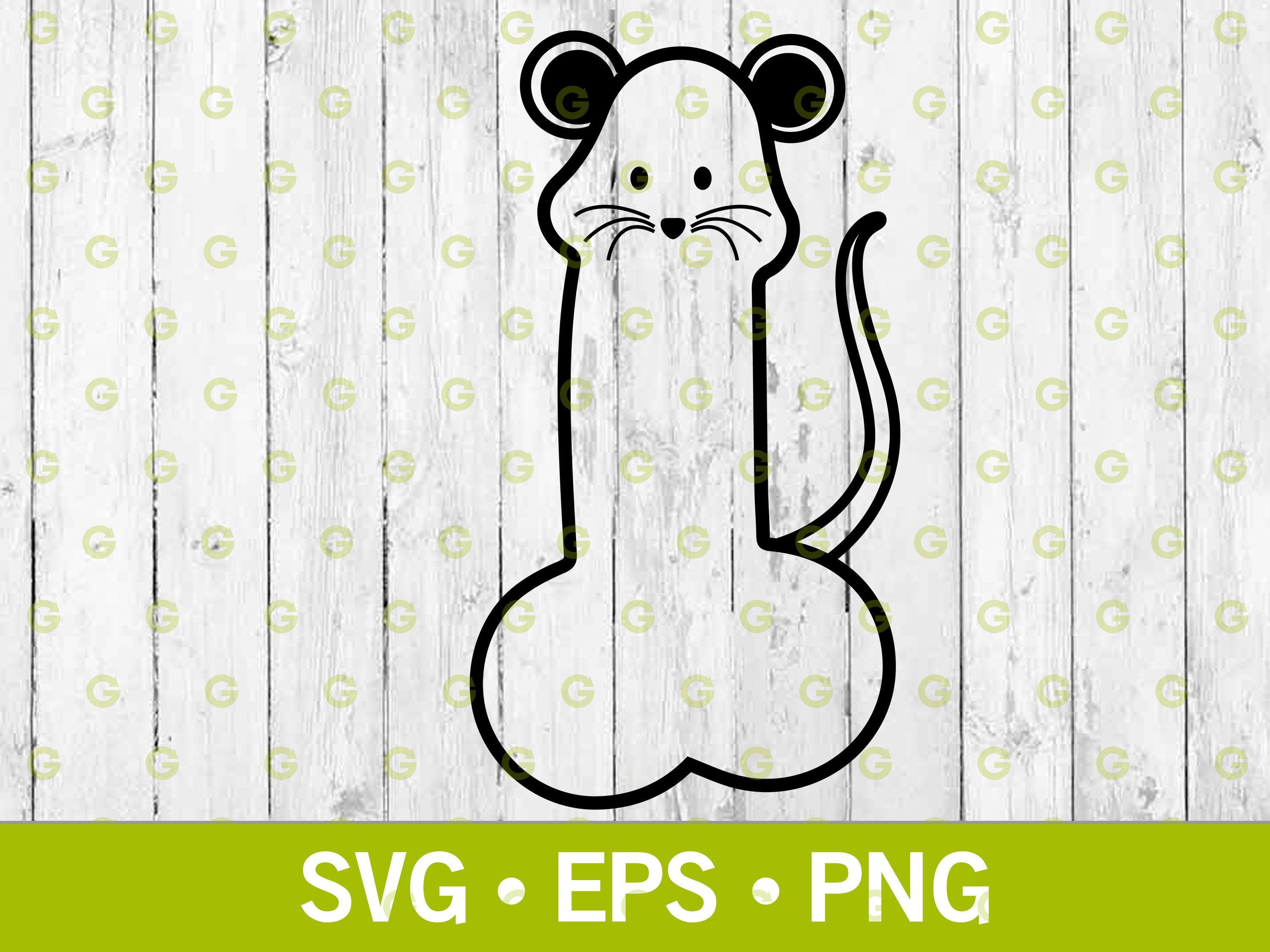 Cute Penis Mouse Svg Dick Svg Sex Svg Erotic Clipart Svg Big Dick Svg Penis Svg Adult
